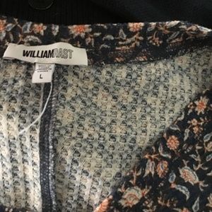 William Rast | Tops | William Rast Floral Knit Top Size L | Poshmark